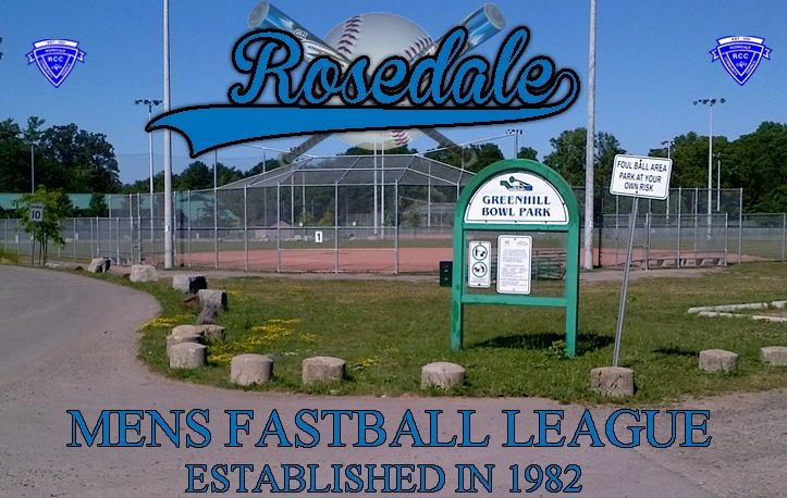 Rosedale Fastball - Rosedale Men's Fastball League, Fastball Hamilton