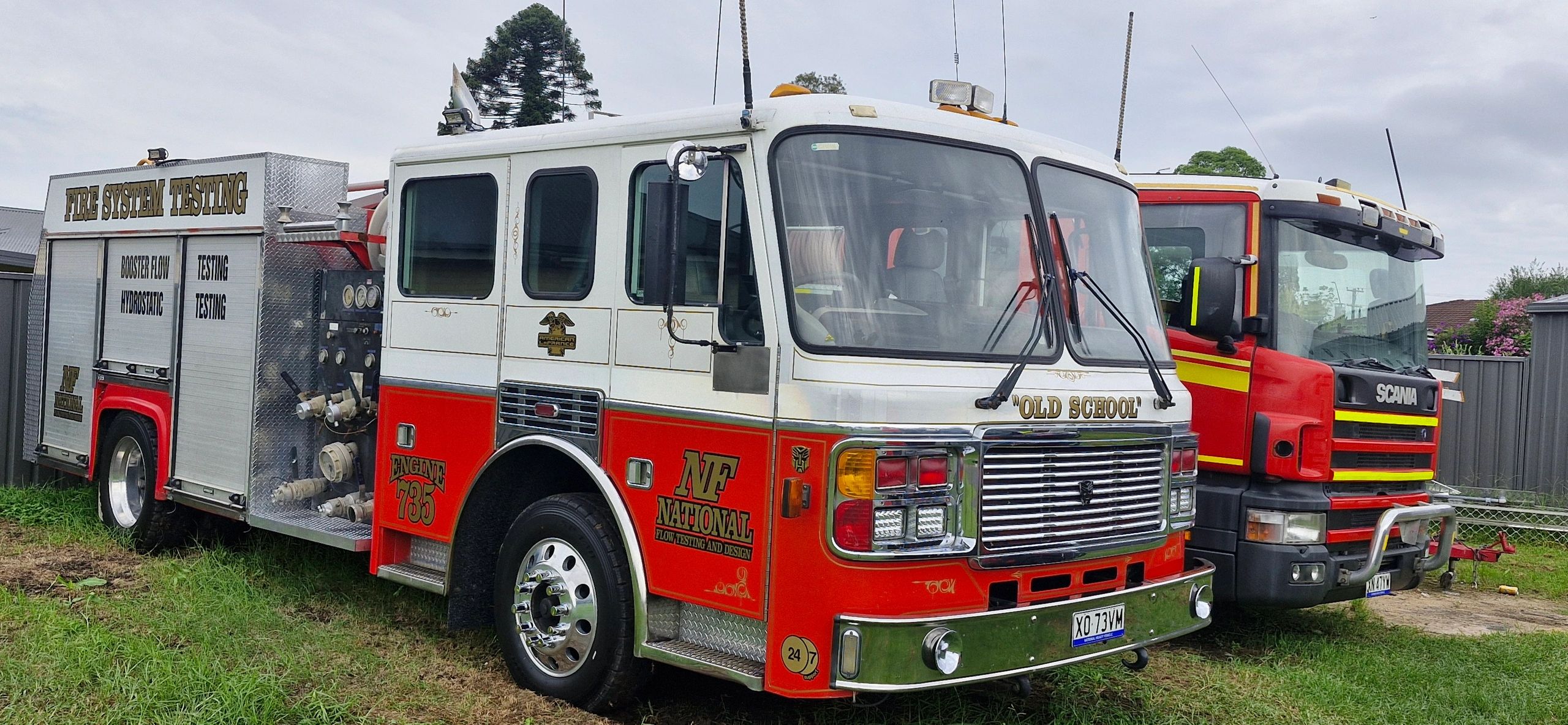 fire hydrant testing, booster flow testing, hydrostatic testing, street ...