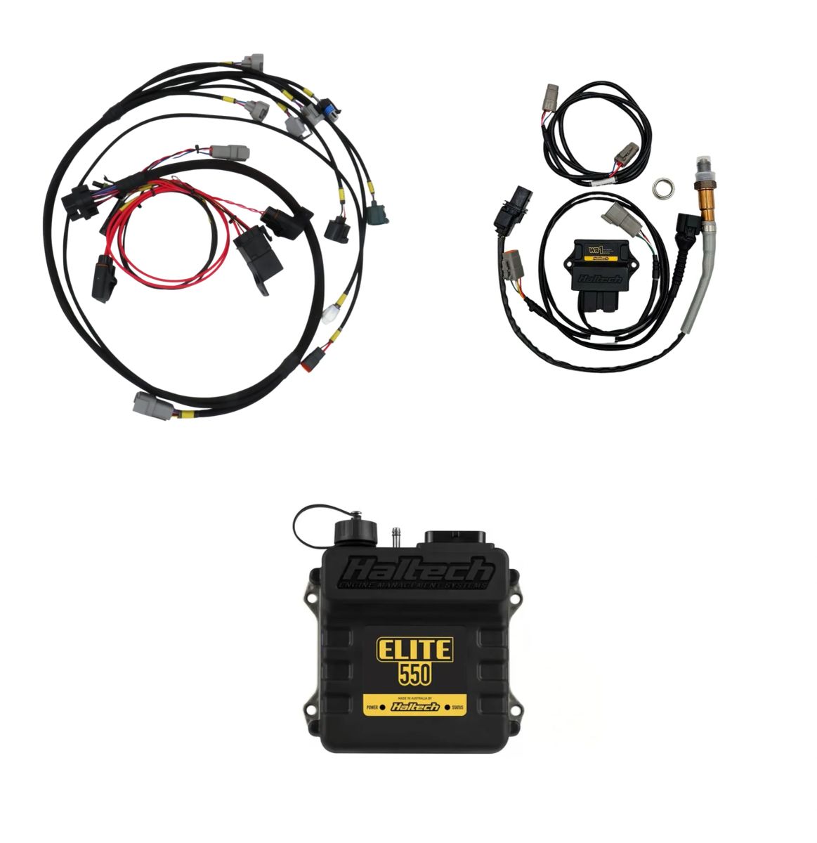 22RE Complete harness kit WITH Elite 550 ECU (1989-1995), Toyota w ...