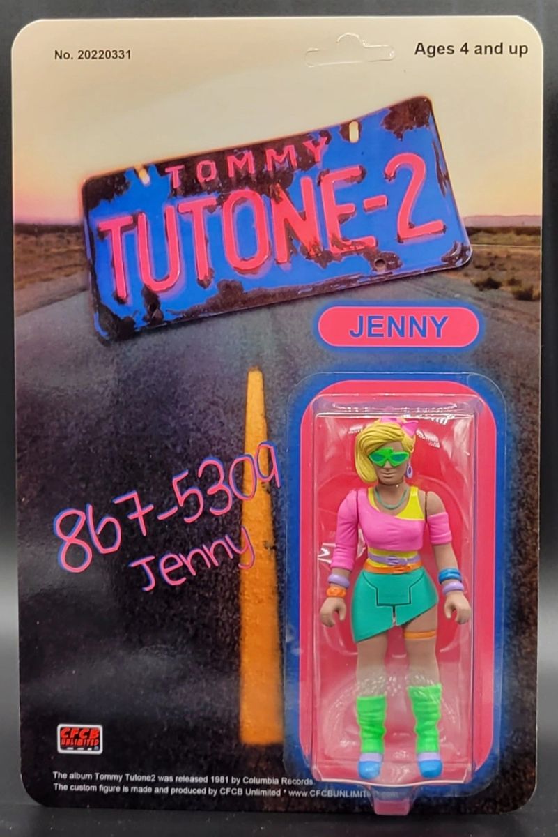 867-5309/Jenny - Tommy Tune Custom Figure