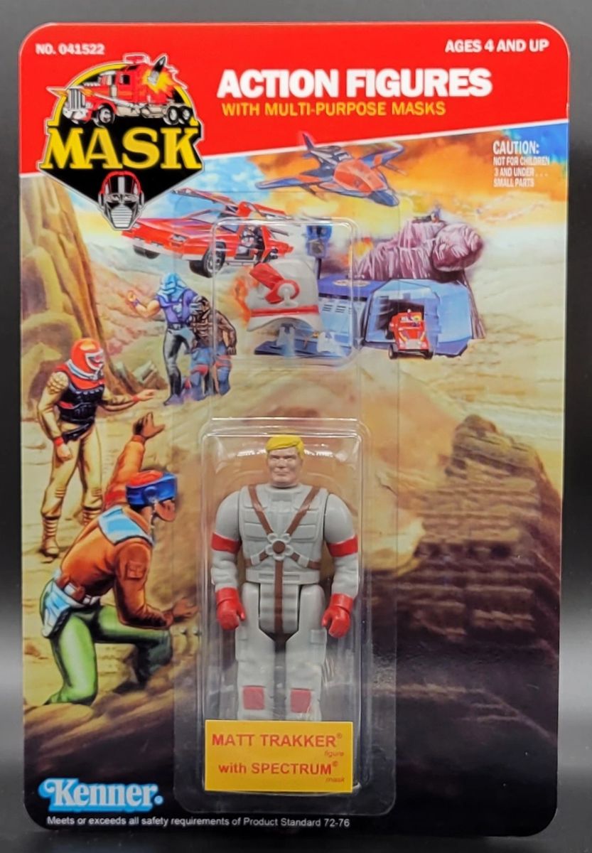 Matt Trakker with Spectrum Mask (M.A.S.K. 3.75" Custom Figure)