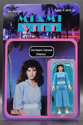 Gina Navarro Calabrese (Miami Vice) Custom Figure