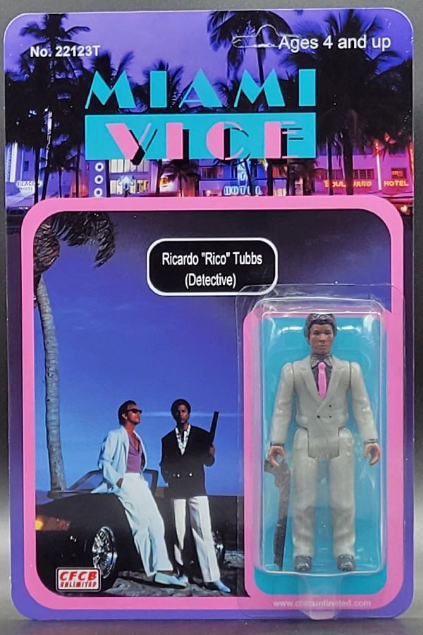 Ricardo "Rico" Tubbs (Miami Vice) Custom Figure