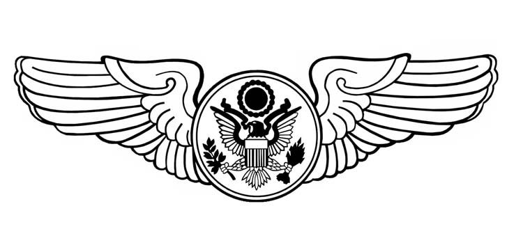 Basic Enlisted Aircrew 16"x 5" Vinyl Decal