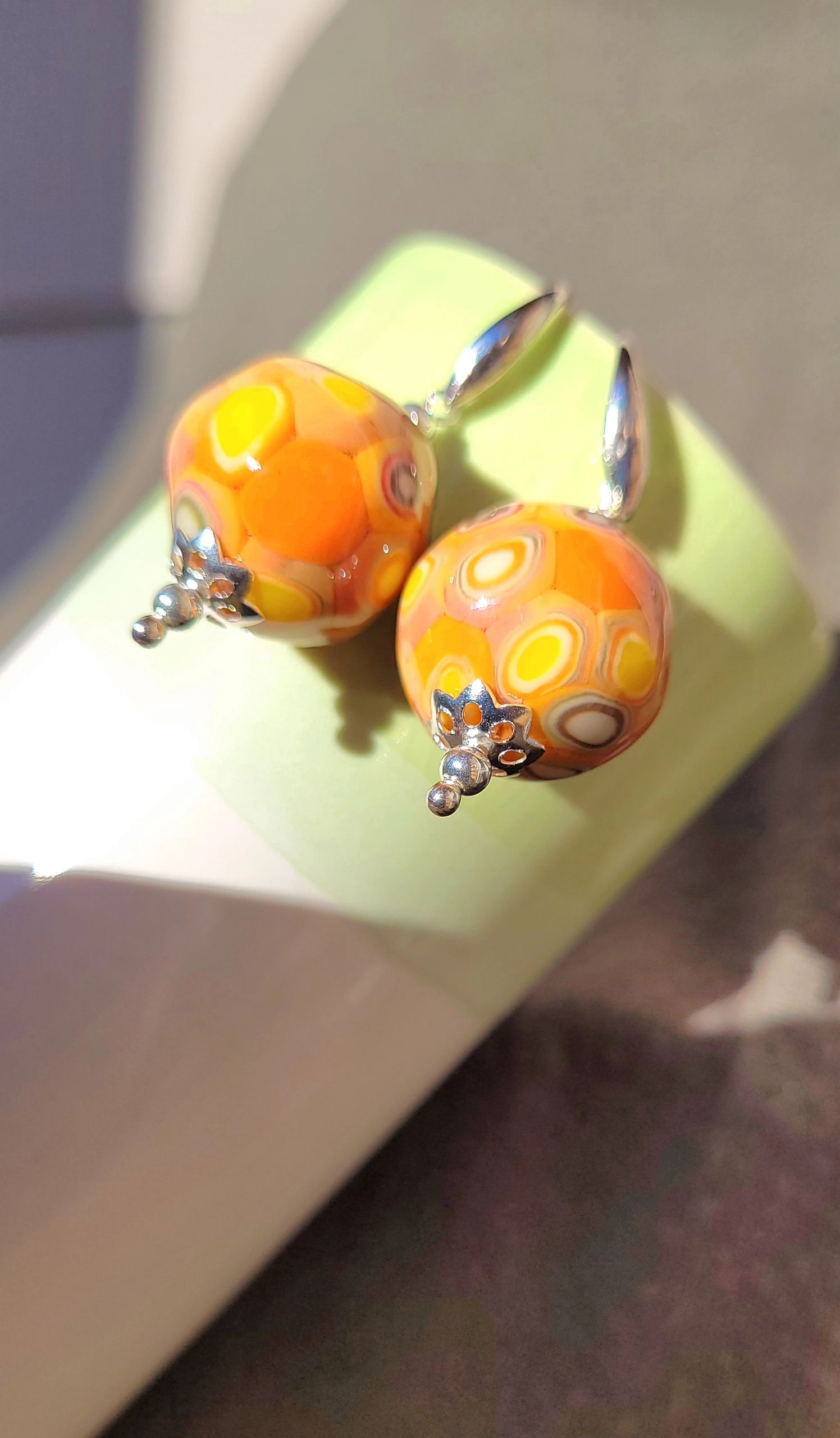 Gio Of Colors - Creations - Handmade and Hand-Painted, Beaded Jewelry ...