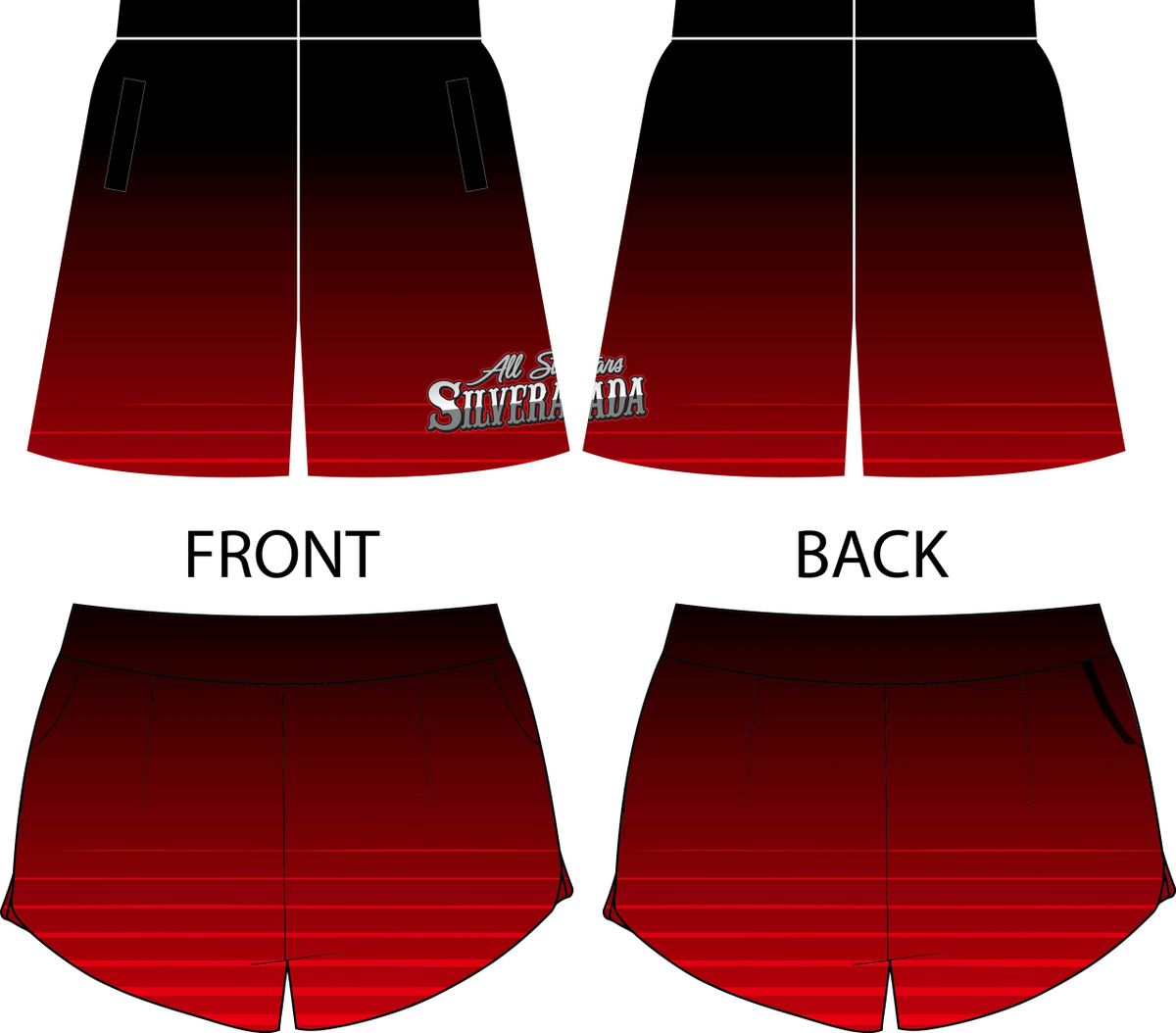 Sublimated Shorts