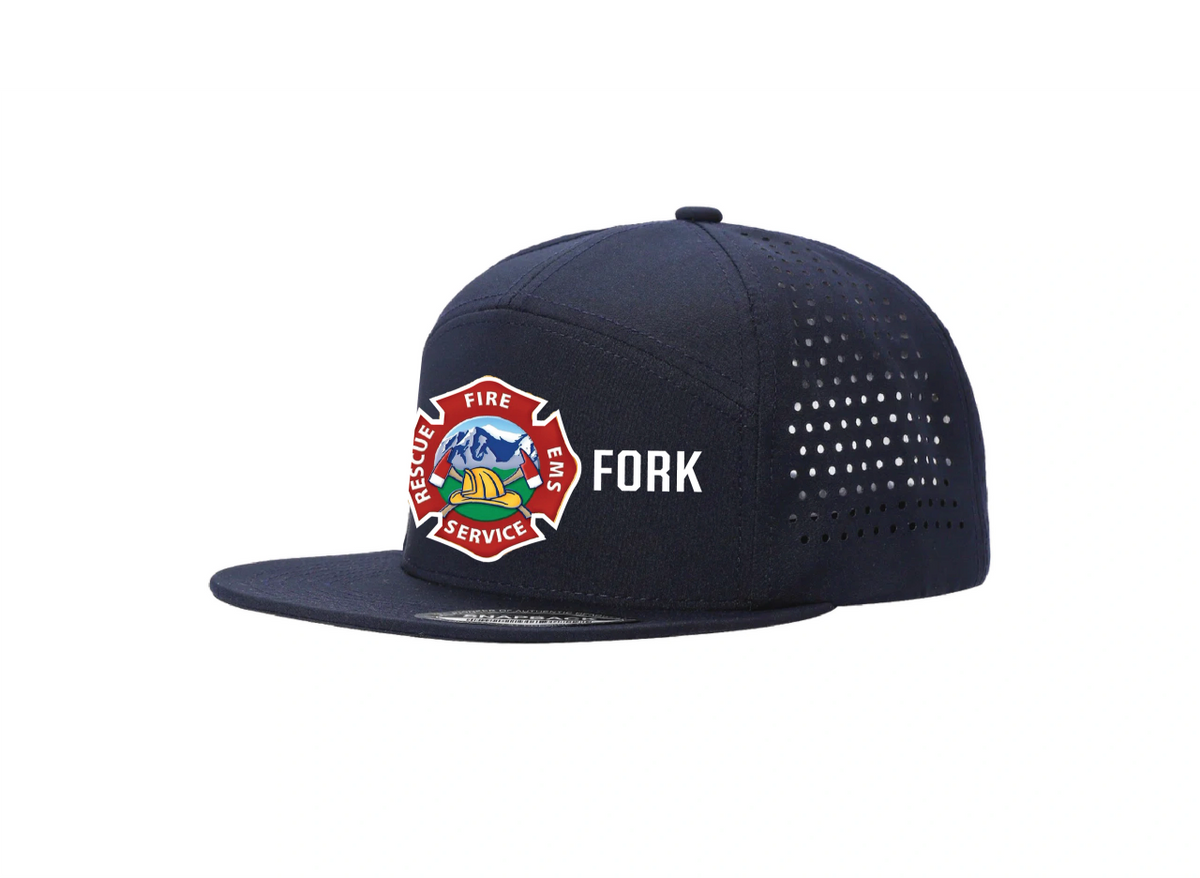 Unbranded 7 Panel Perforated Hat Laser Vented Cap