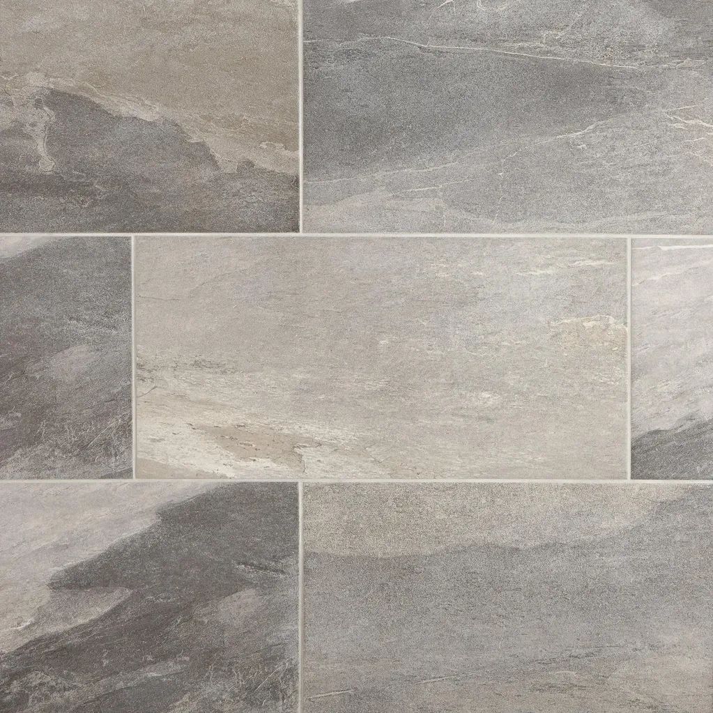 La Rocca Stoval Grey Porcelain Tile SKU: 100559137