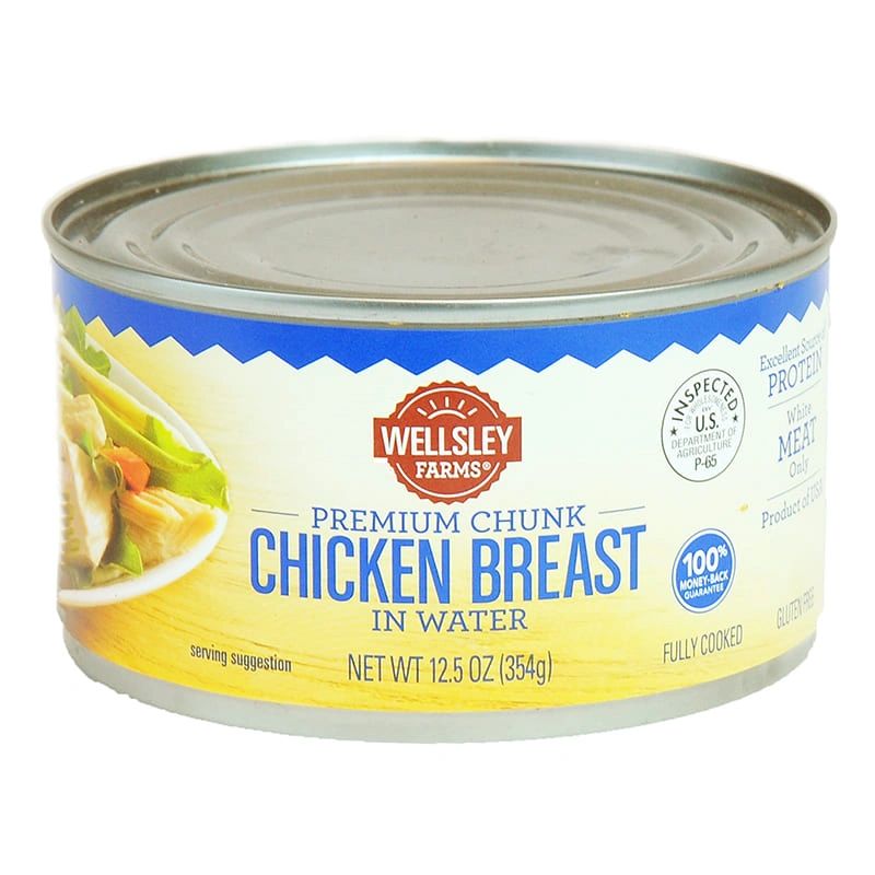 WELLSLEY FARMS POLLO EN LATA PREMIUM CHUNKS 12.5 OZ