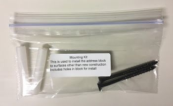 Flush mount kit for attaching to existing wood, stucco and masonry
