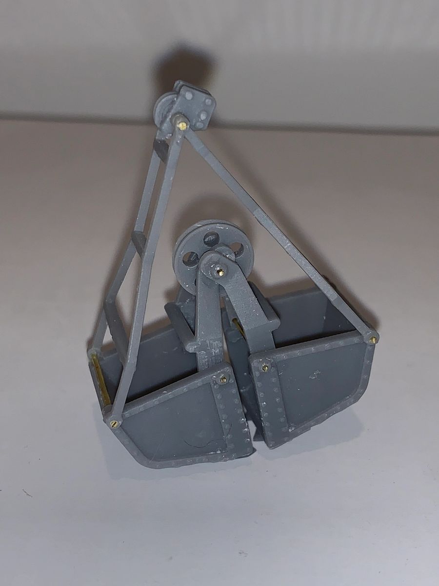 3D Printed Clamshell Bucket