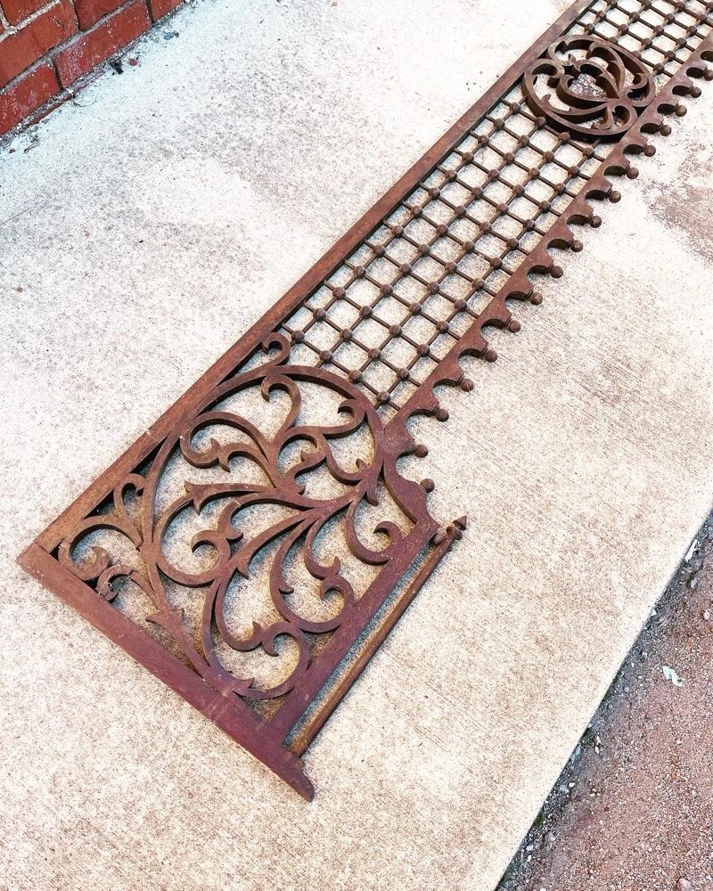 Original Antique 1900s Wood Fretwork