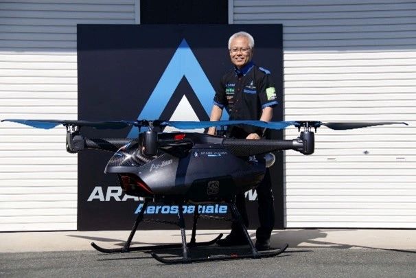 Super unmanned aircraft equipped with Suzuki GSX 1000cc engine