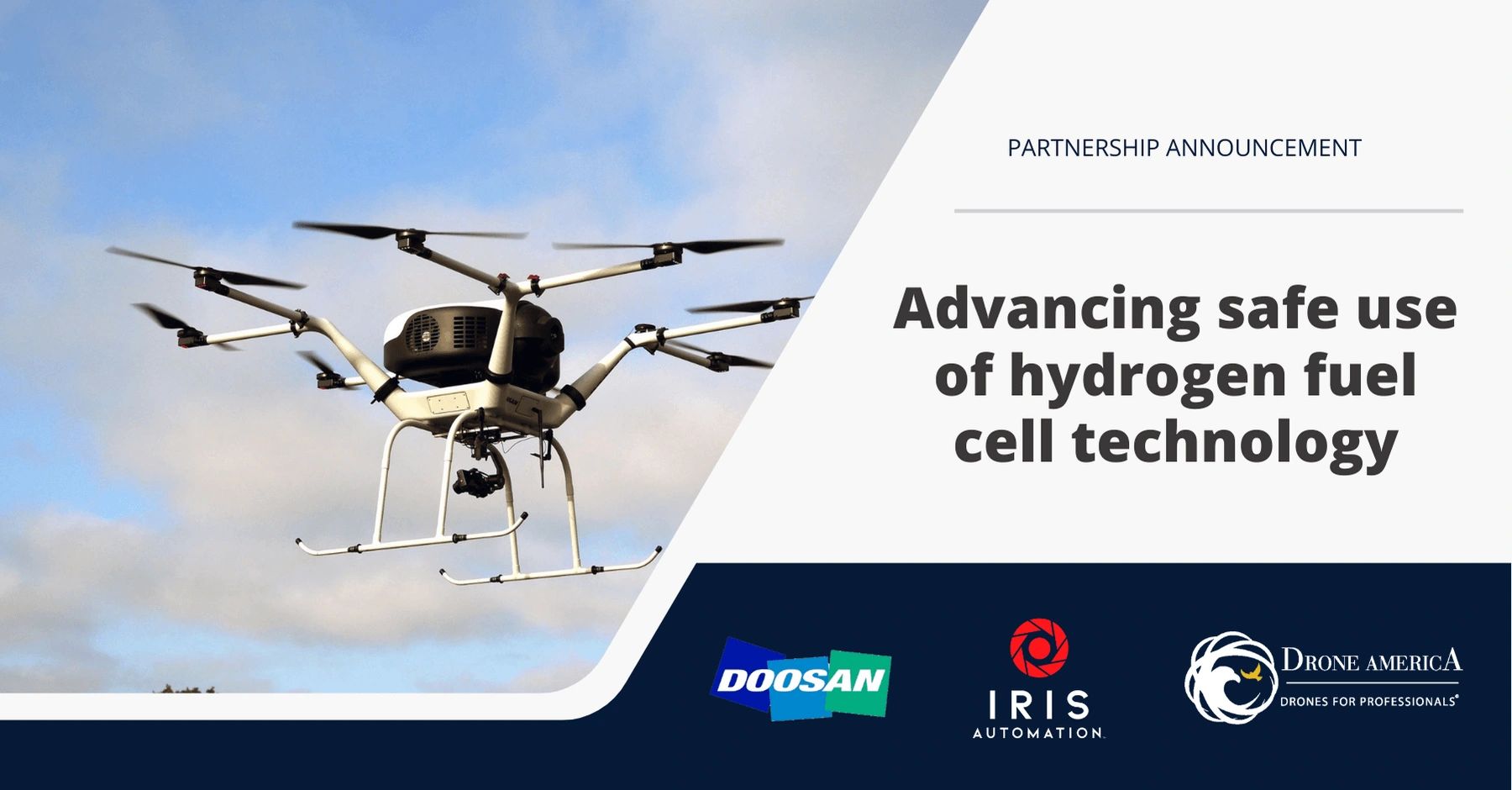 Doosan Mobility partners with Iris Automation and Drone America