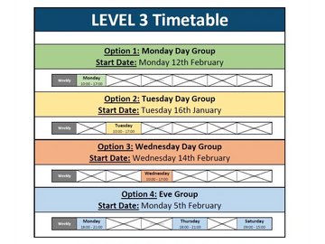 Course Timetables | London Electrical College