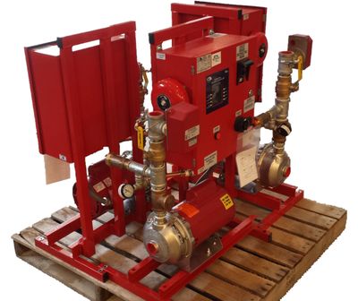 Pace Supply Ph Vertical In-Line Fire Pump System, 100 Gpm,, 58% OFF