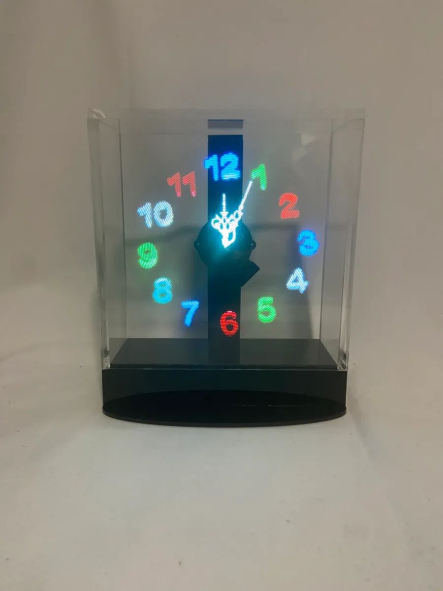 Hologram Analog Clock