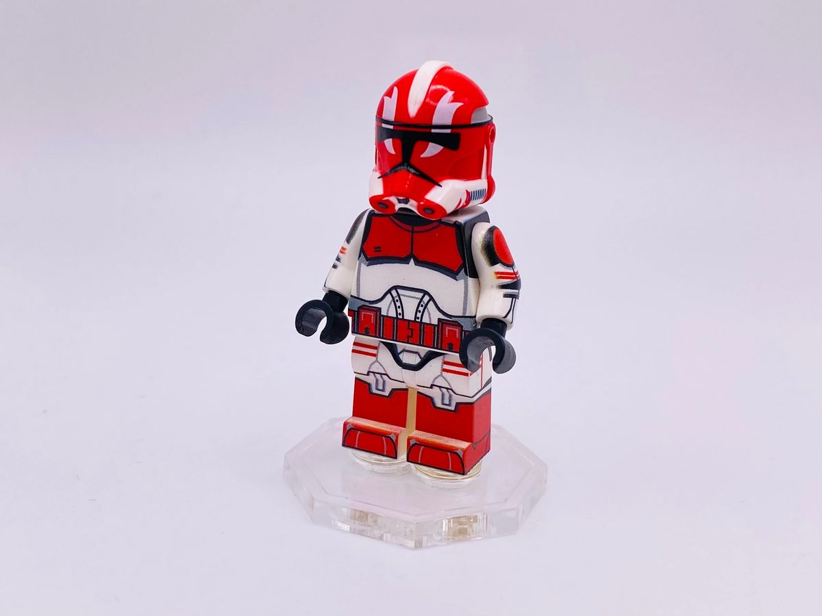 RP2 Clone Shock Trooper Ganch - Full Printed Minifigure - Wrap Around Print