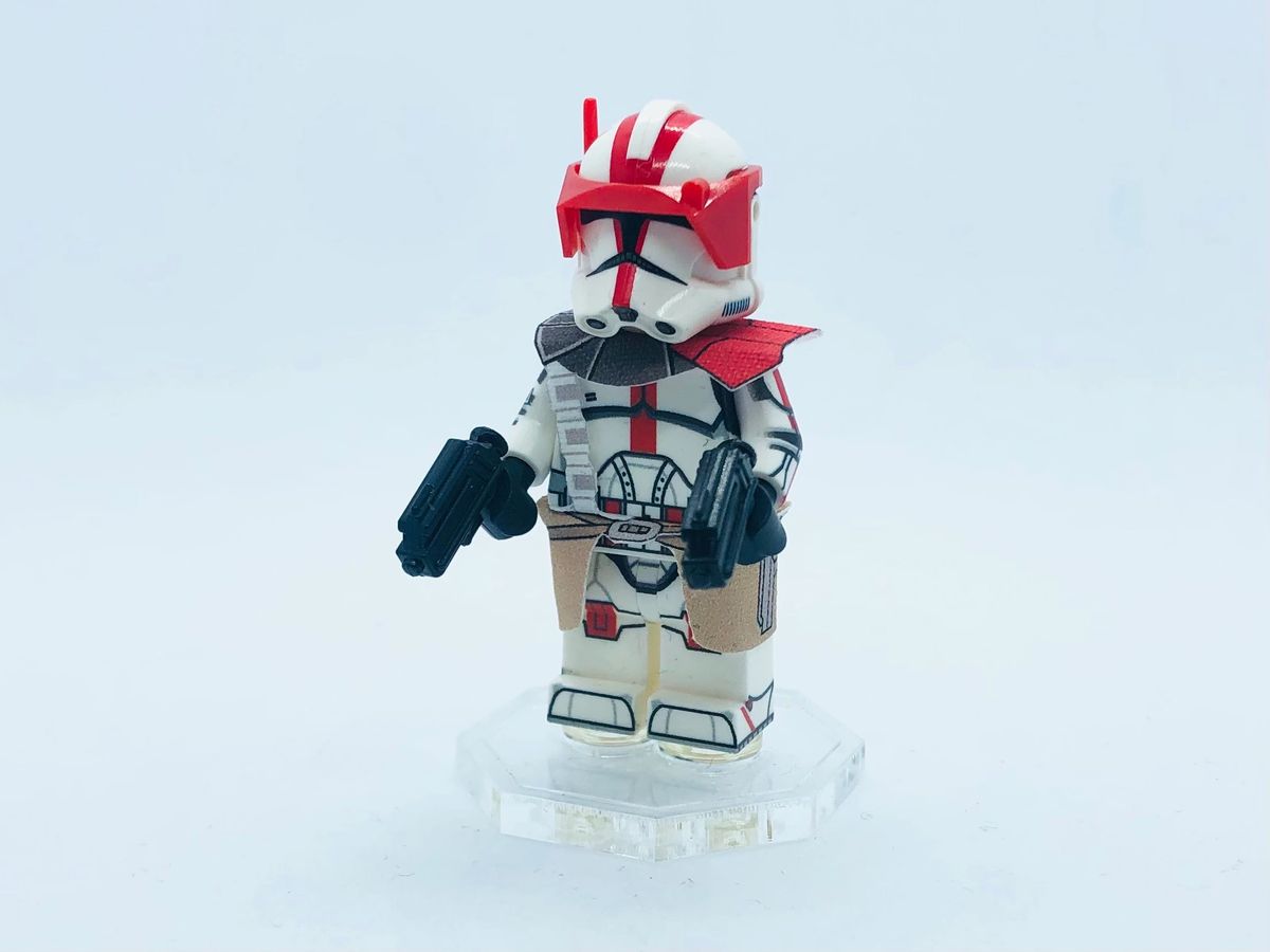 Clone Commander Deviss RP2 - Printed Minifigure Body Deluxe - Wrap ...