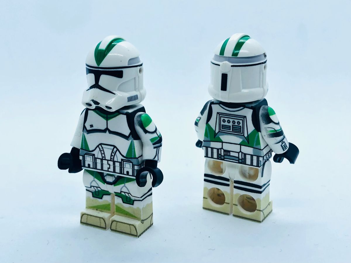 442nd Siege Battalion RP2 Clone Trooper - Printed Minifigure Body ...
