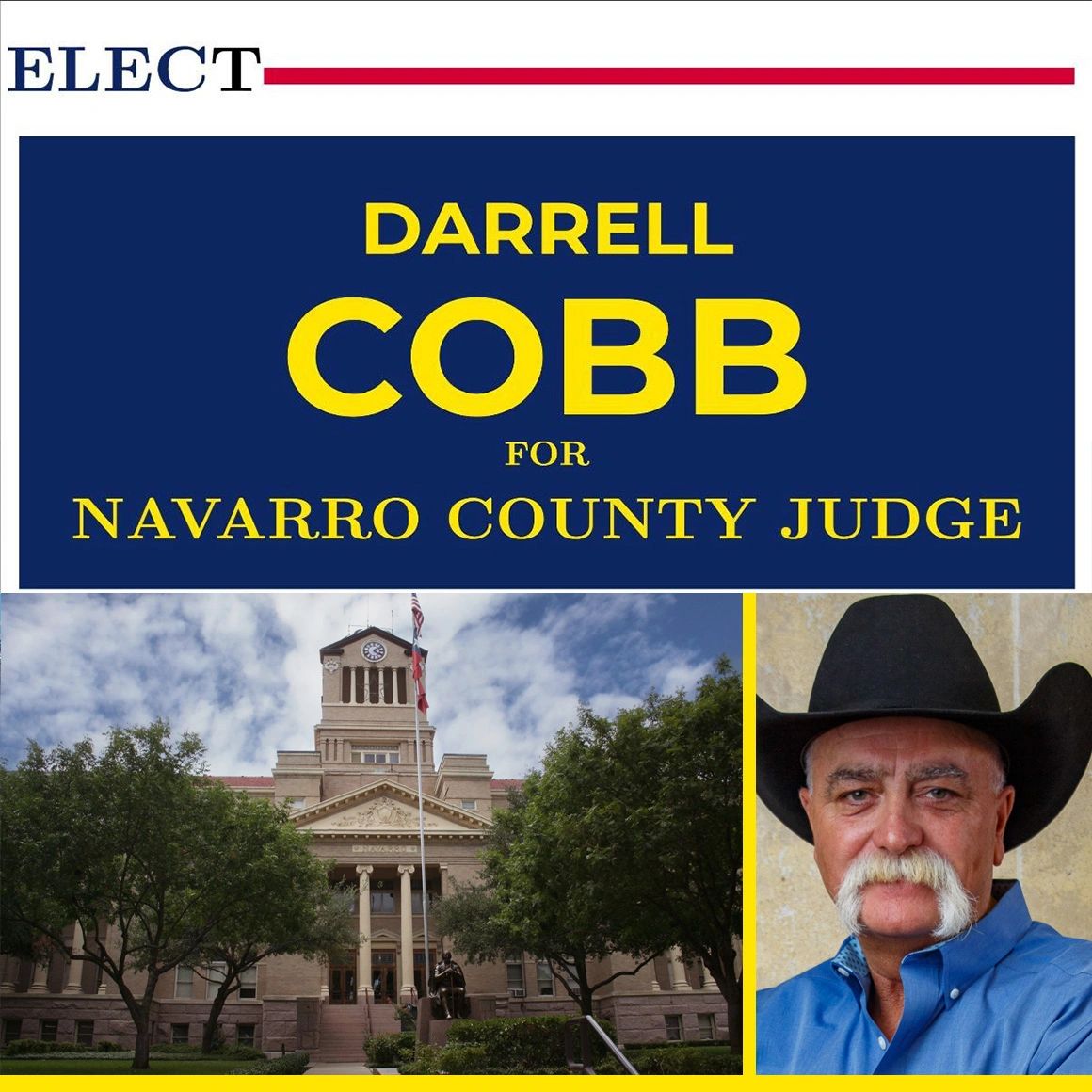 Darrell Cobb for Navarro County Judge