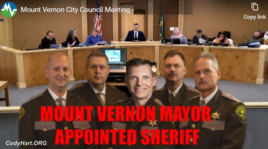 MOUNT VERNON MAYOR PETER DONOVAN APPOINTED SHERIFF