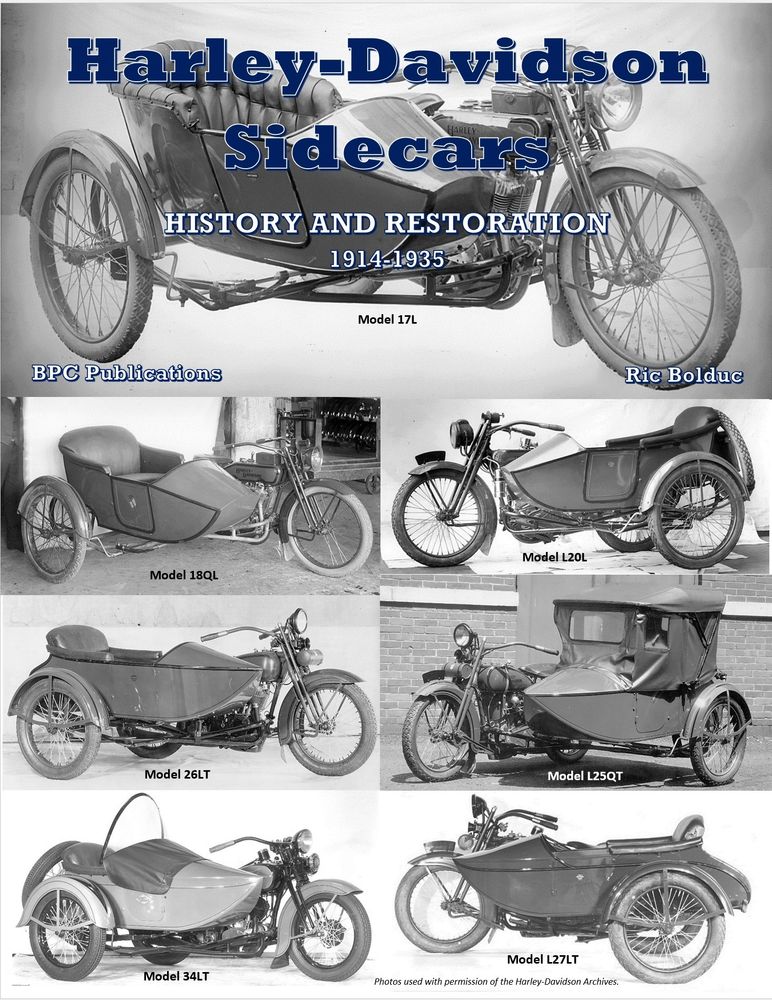 Harley-Davidson Sidecars - History and Restoration, Book