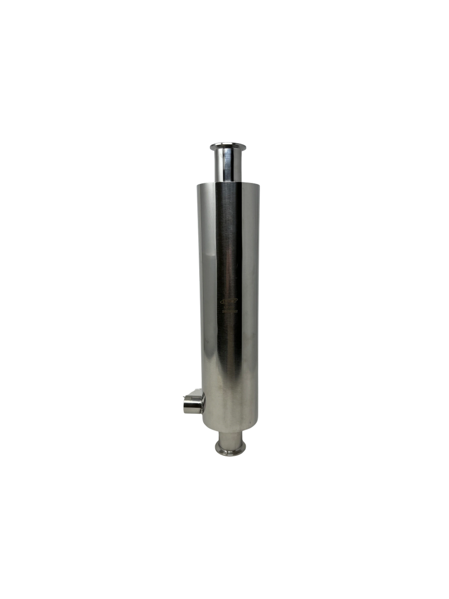 1.5" x 18" Dry Ice Sleeved Tri-Clamp Column