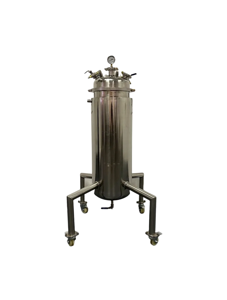 12" x 36" Fully Jacketed Reaction Vessel on Wheels