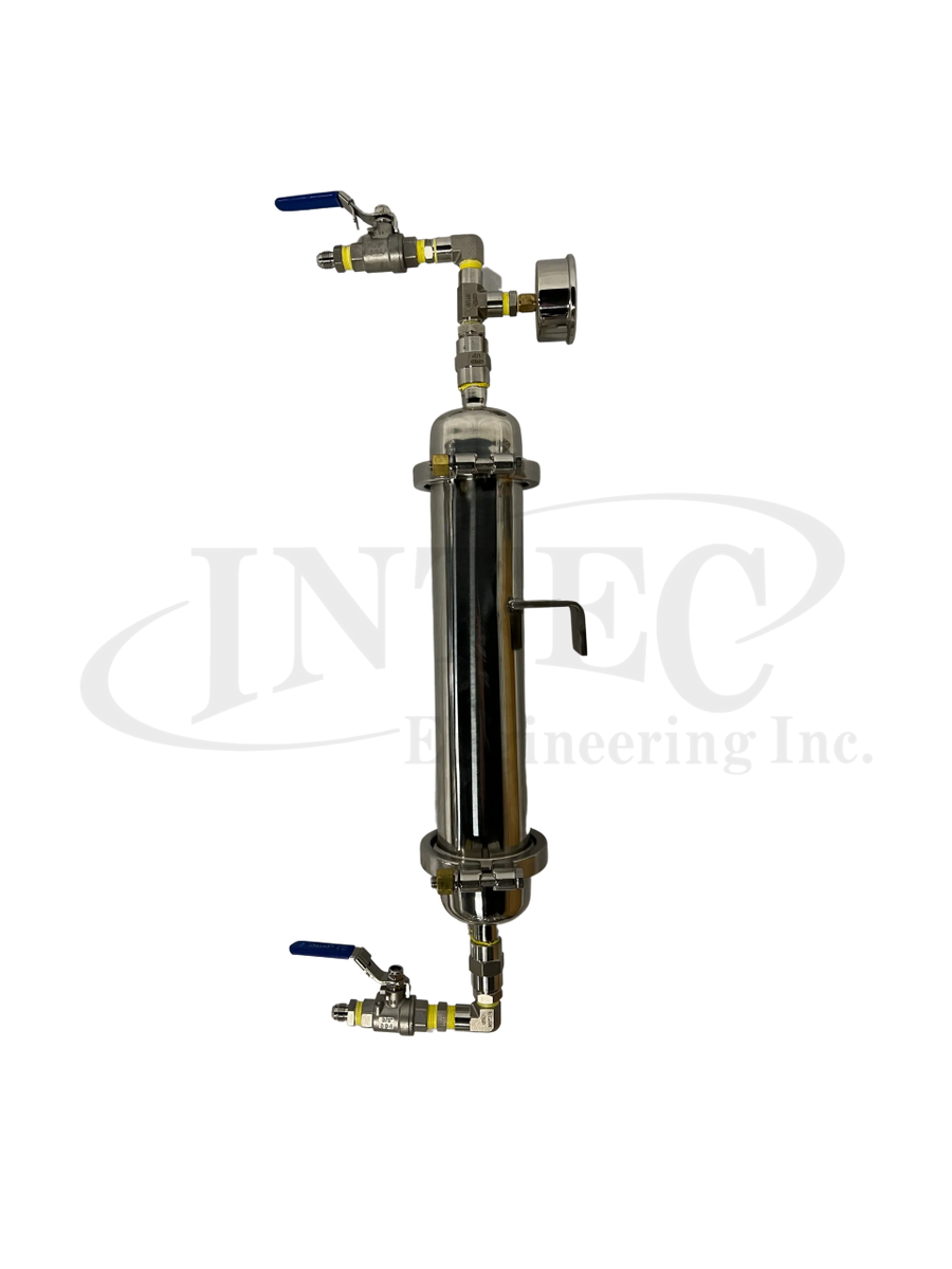 3" x 12" Mounted Mole Sieve 3/8"