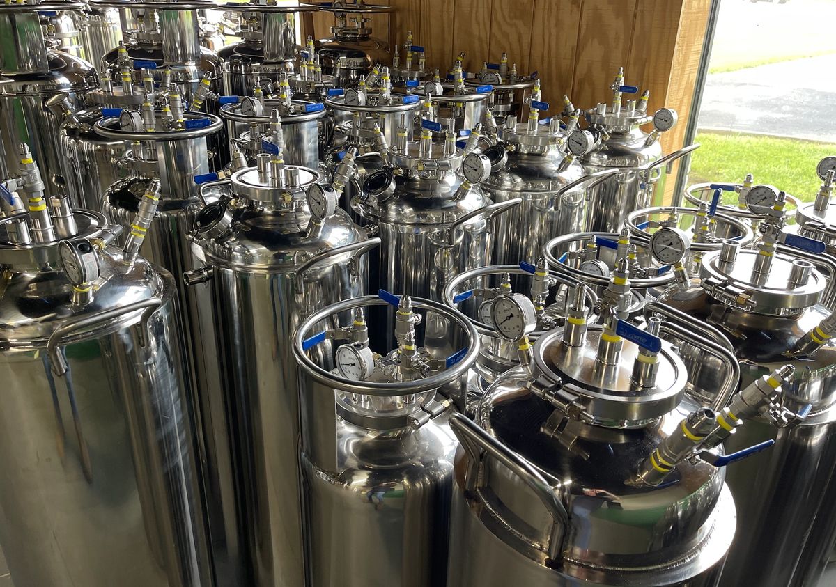 Stainless Steel Solvent Tanks