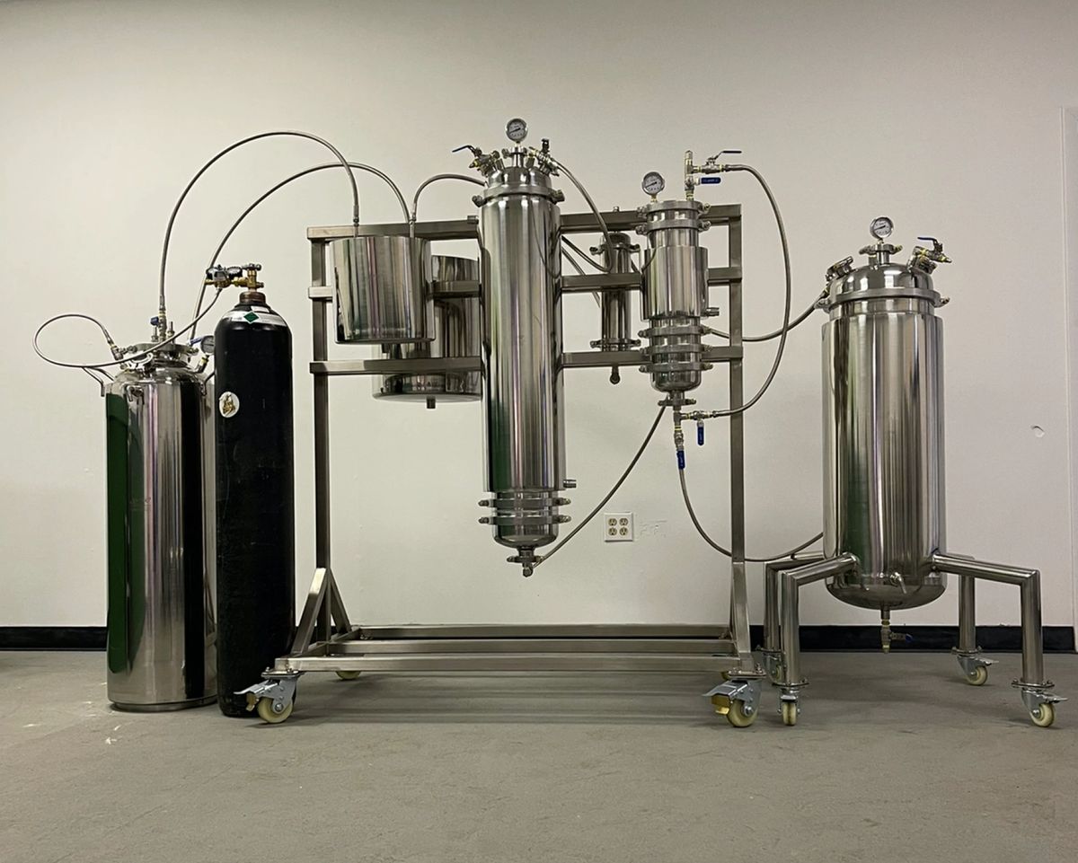XTR-15 Fully Jacketed W/ Injection Coil, Jacketed CRC, Mole Sieve ...