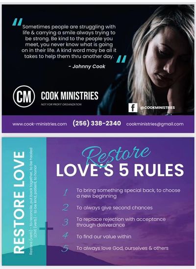 Restore Love | Cook Ministries