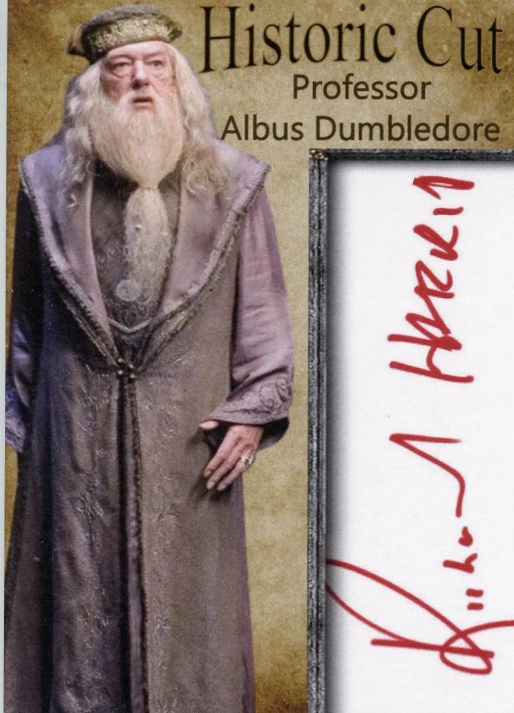 J1139 - PROFESSOR ALBERT DUMBLEDORE - HARRY POTTER FACSIMILE ...