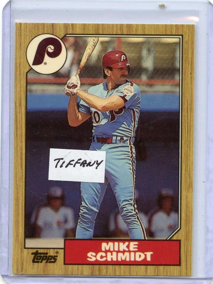 A13196 - MIKE SCHMIDT - PHILLIES - BASEBALL CARD AS PICTURED
