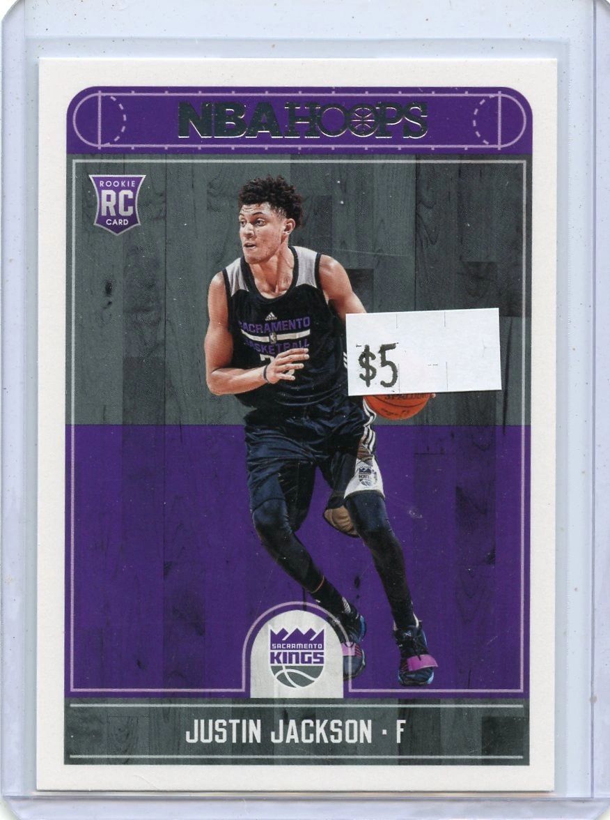 A11053 - JUSTIN JACKSON - KINGS - ROOKIE CARD AS PICTURED
