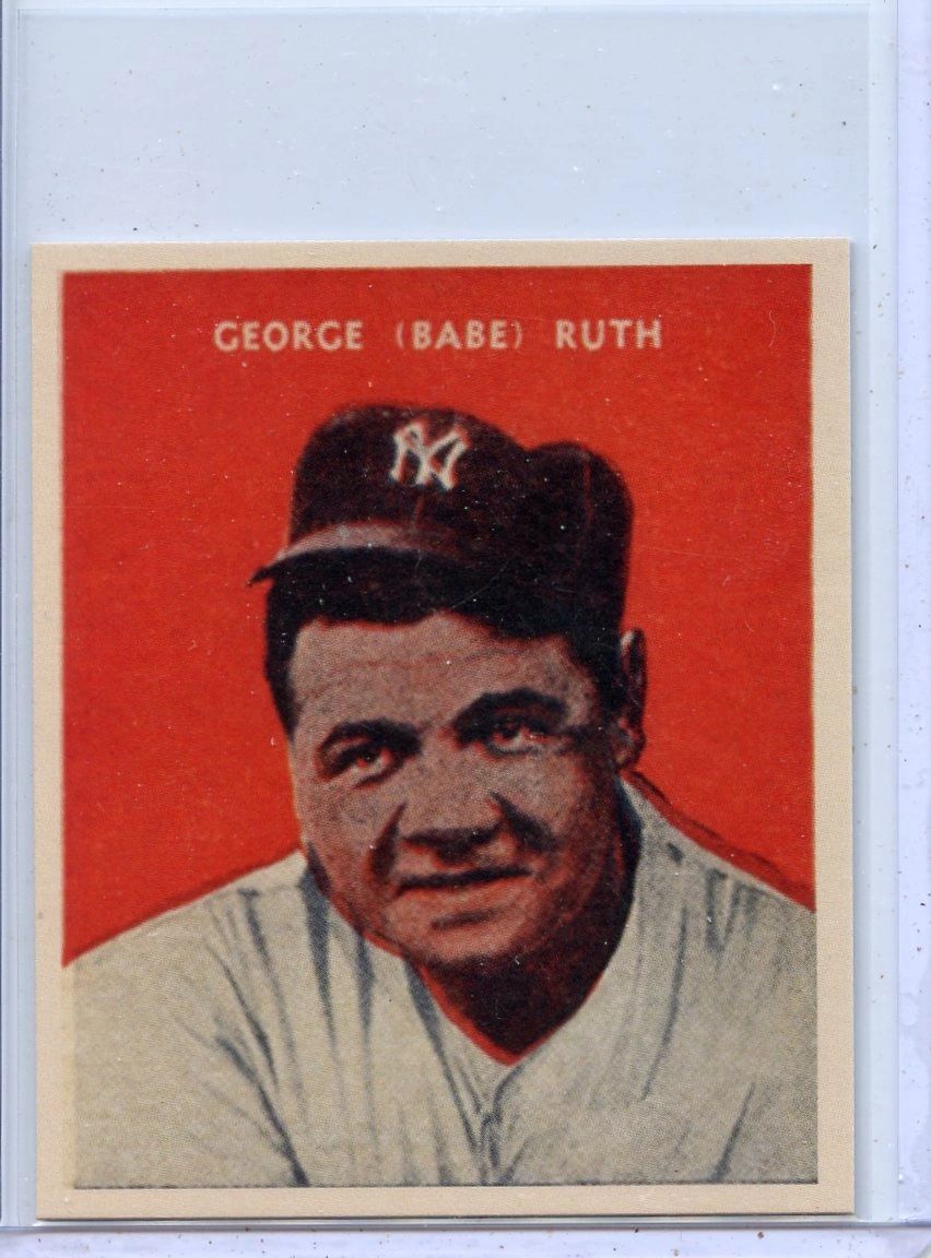 J545 - BABE RUTH - 1932 R328 UNITED STATES CARAMEL - CARD #32 ...