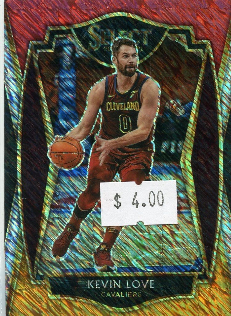 A11007 - KEVIN LOVE - CAVALIERS - TRI-COLOR PRIZM CARD AS PICTURED