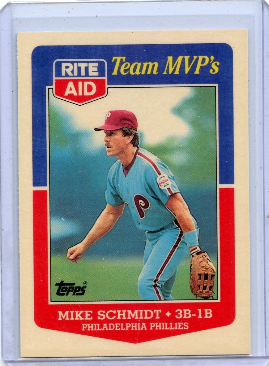 A13355 - MIKE SCHMIDT - PHILLIES - RITE AID CARD AS PICTURED