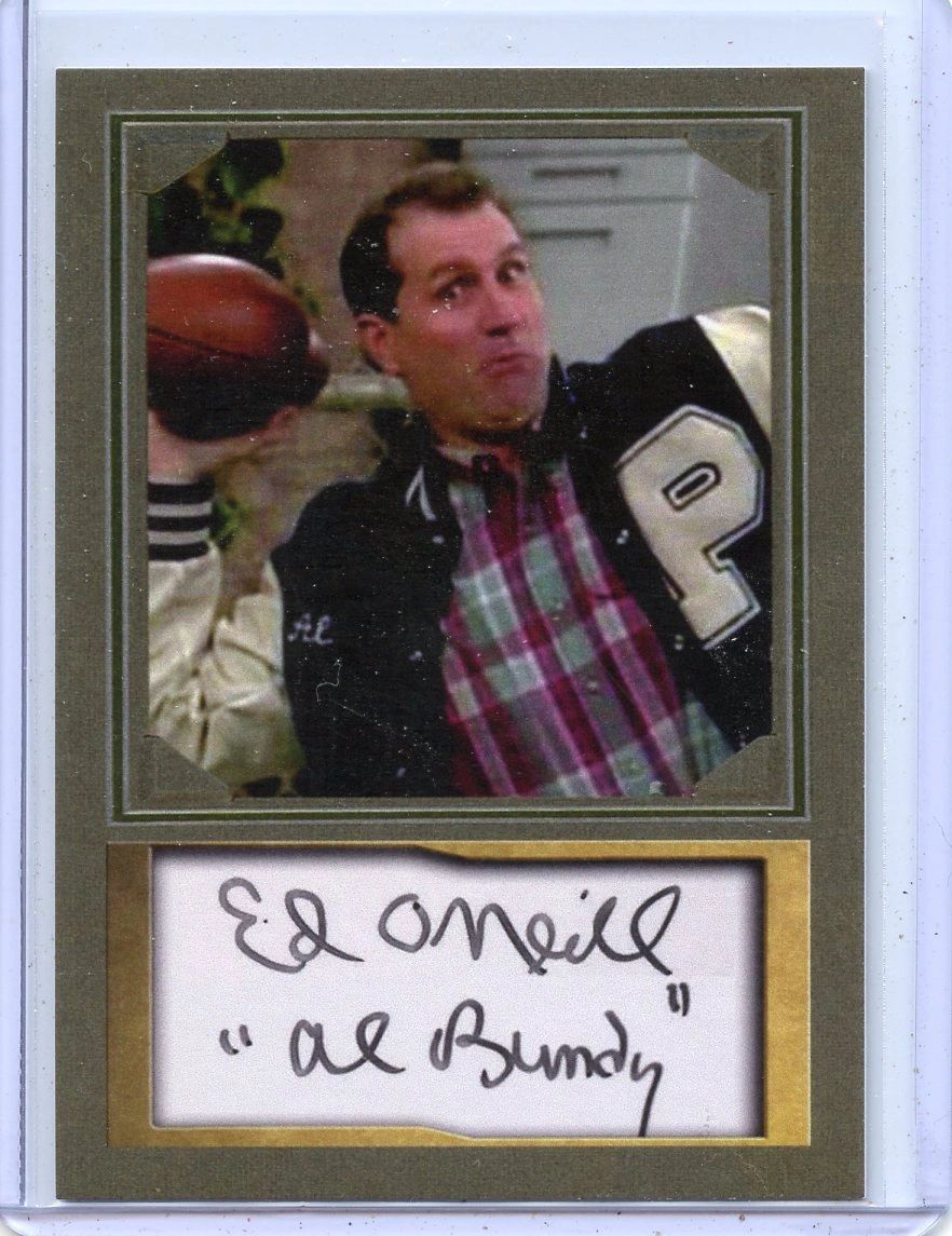 J265 - AL BUNDY - 2017 D. GORDON SERIES 1 – LIMITED EDITION - FOOTBALL CARD