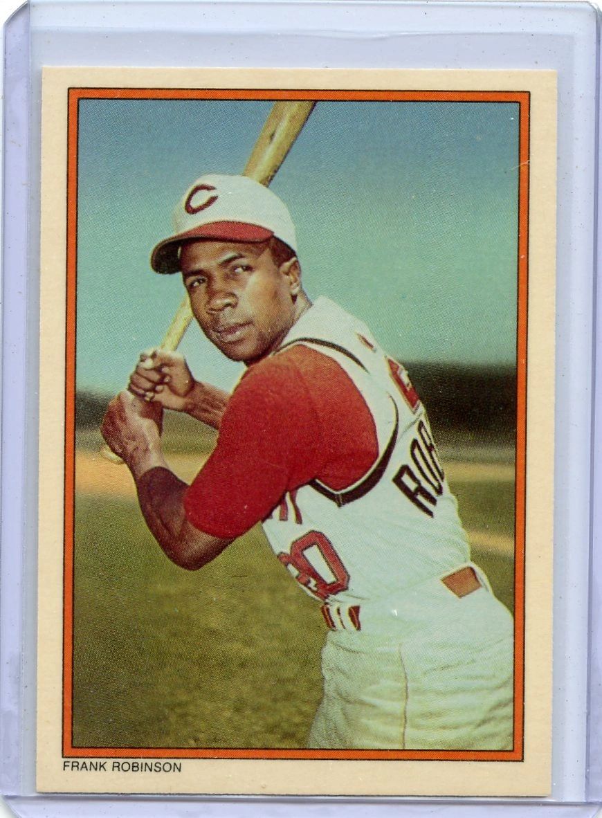 A15039 - FRANK ROBINSON - REDS - 1985 CIRCLE K CARD AS PICTURED