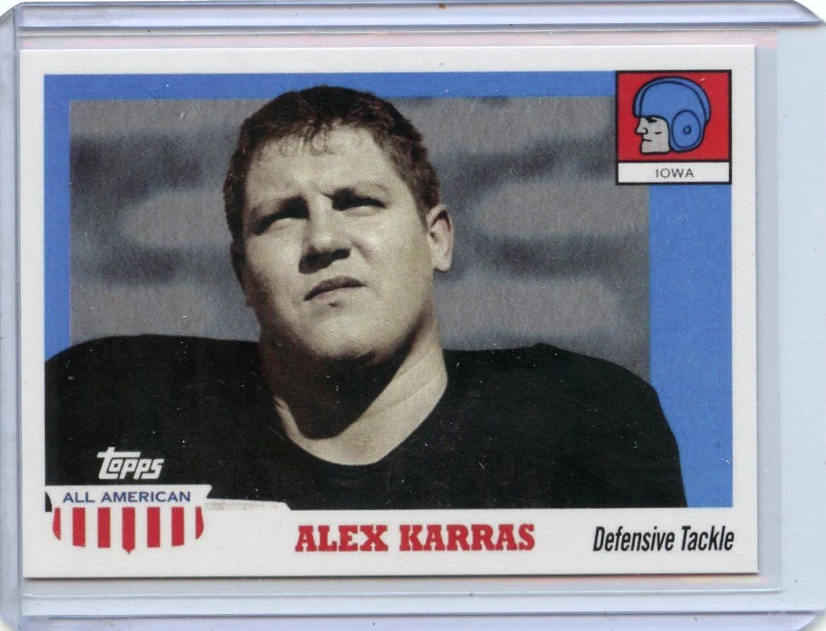 J868 - ALEX KARRAS - IOWA HAWKEYES - 2022 55 ALL AMERICAN - LIONS