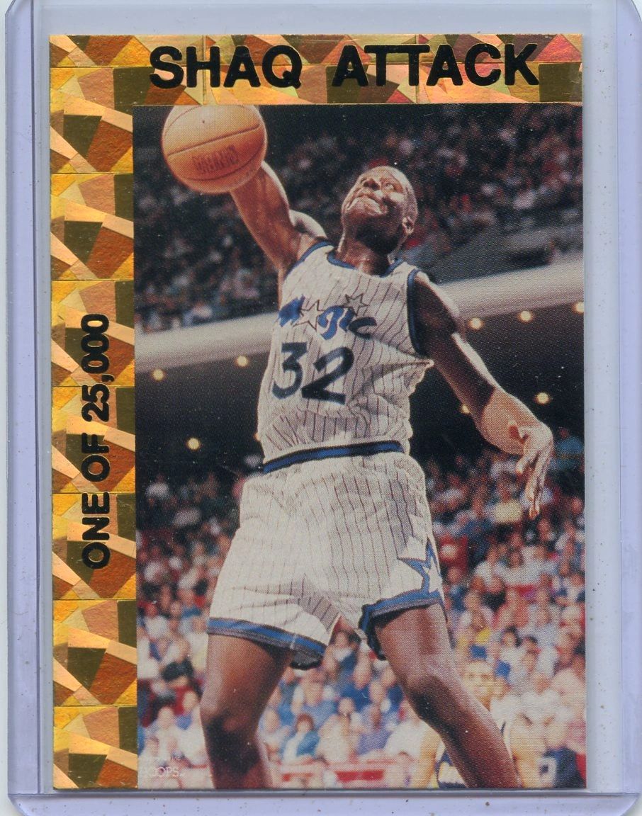 SHAQUILLE O'NEAL - A2309 - SHAQ - 1992 ROOKIE PROMO CARD #1 of 6