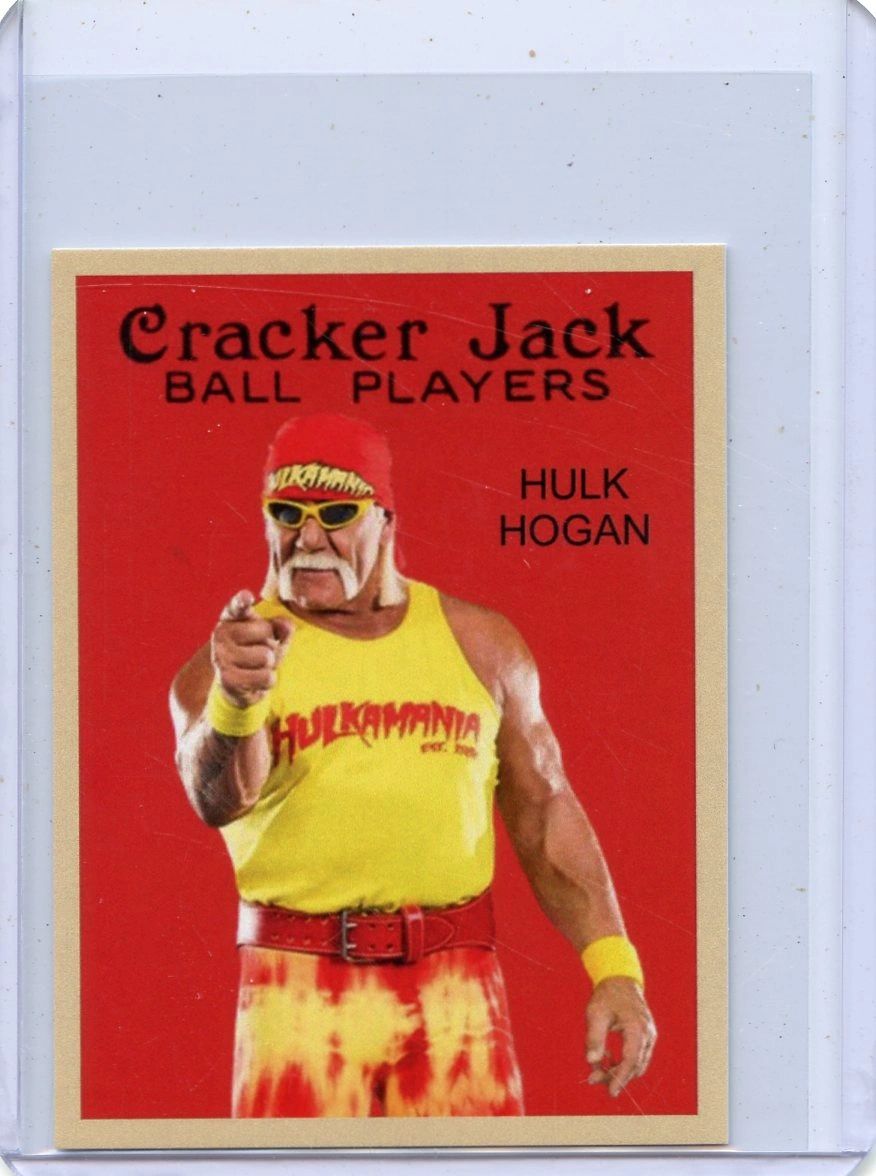 J1474 - HULK HOGAN - CRACKER JACK WRESTLING SERIES