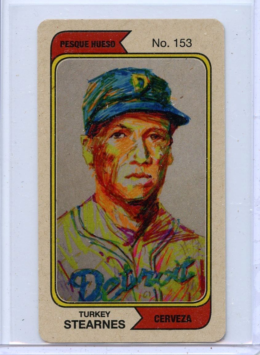 TURKEY STEARNES - PESQUE HUESO CERVEZA SPANISH BEER GAME CARD #153 ...