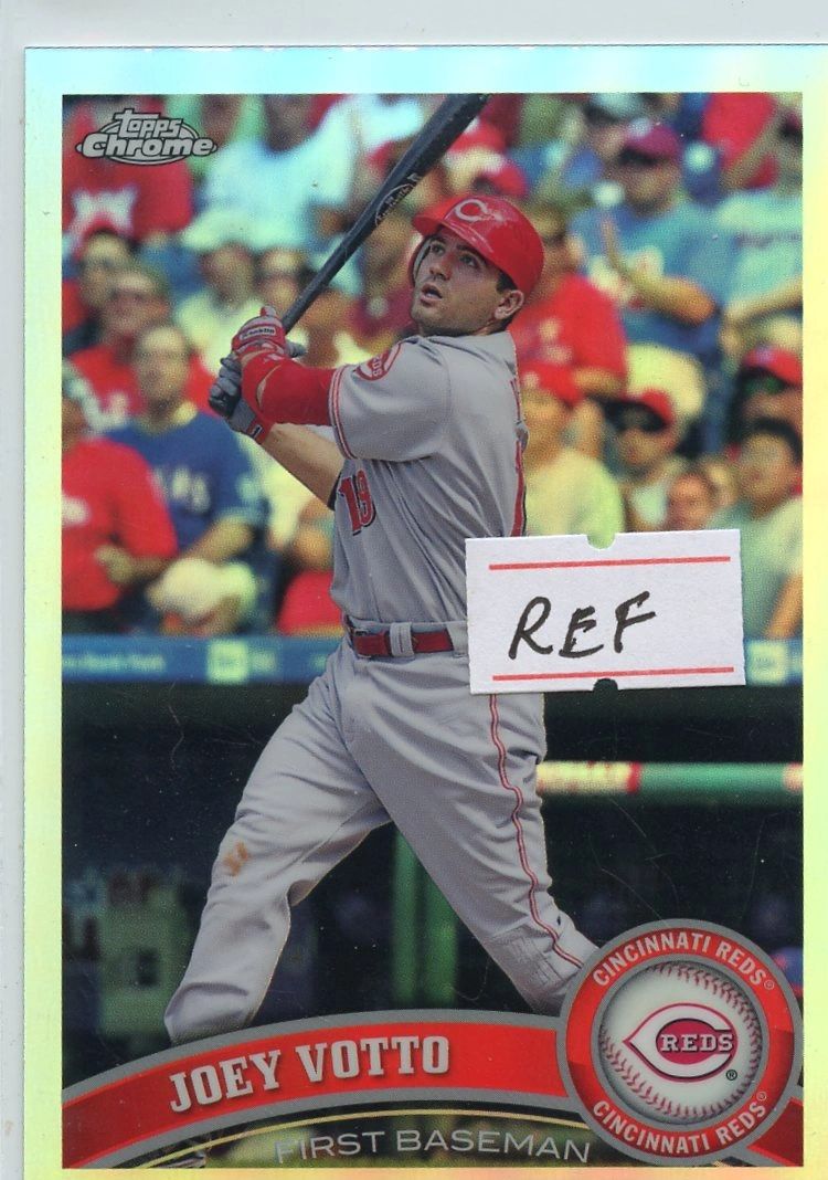A8278 - JOEY VOTTO - REDS - REFRACTOR CARD AS PICTURED