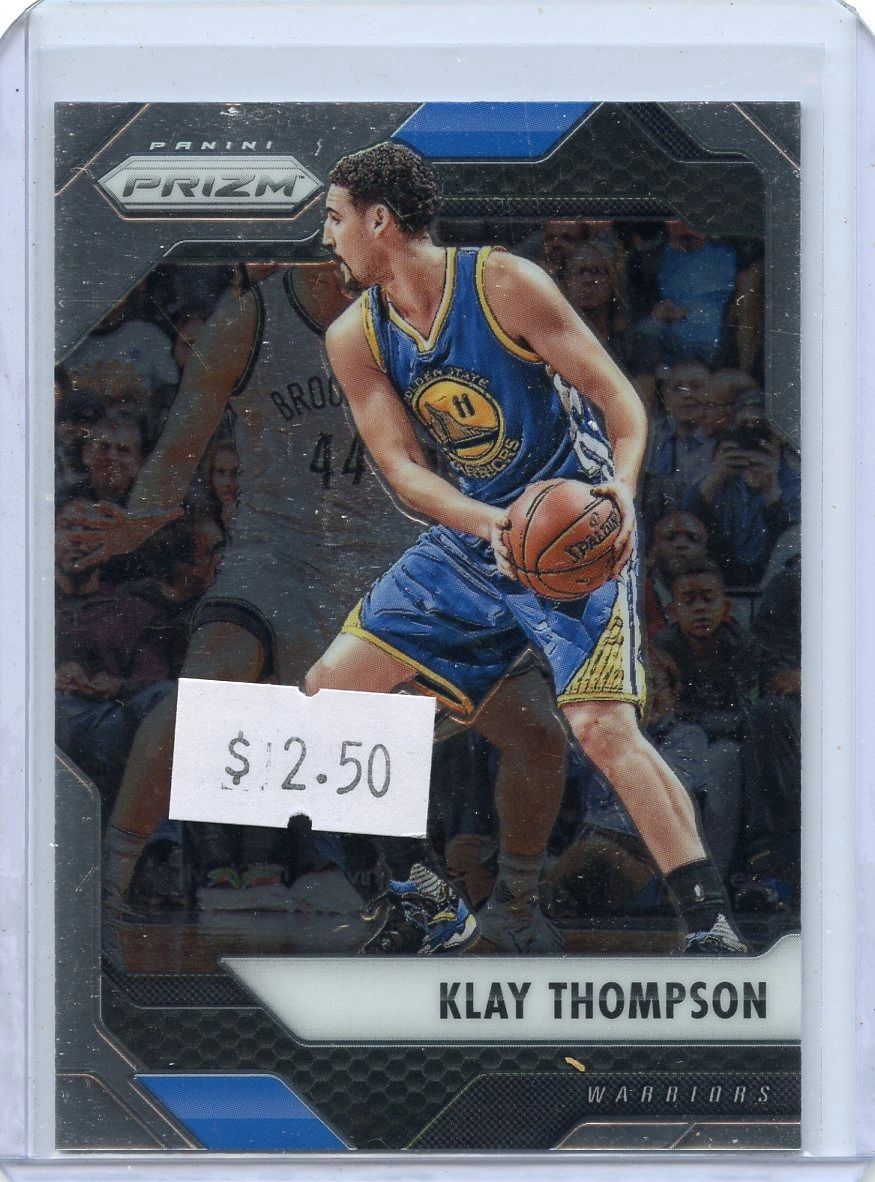 A8299 - KLAY THOMPSON - WARRIORS - BASKETBALL CARD AS PICTURED