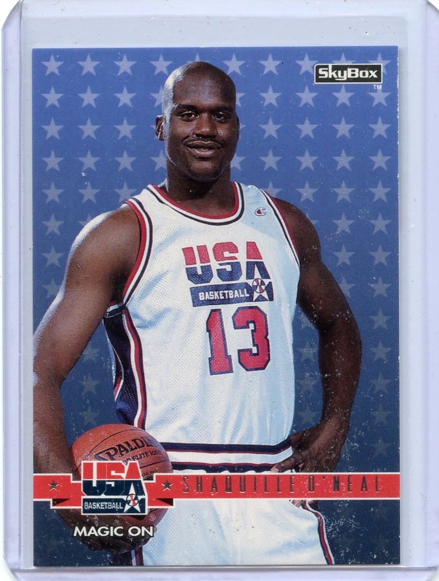 SHAQUILLE ONEAL - MAGIC - BASKETBALL CARD AS PICTURED - A883