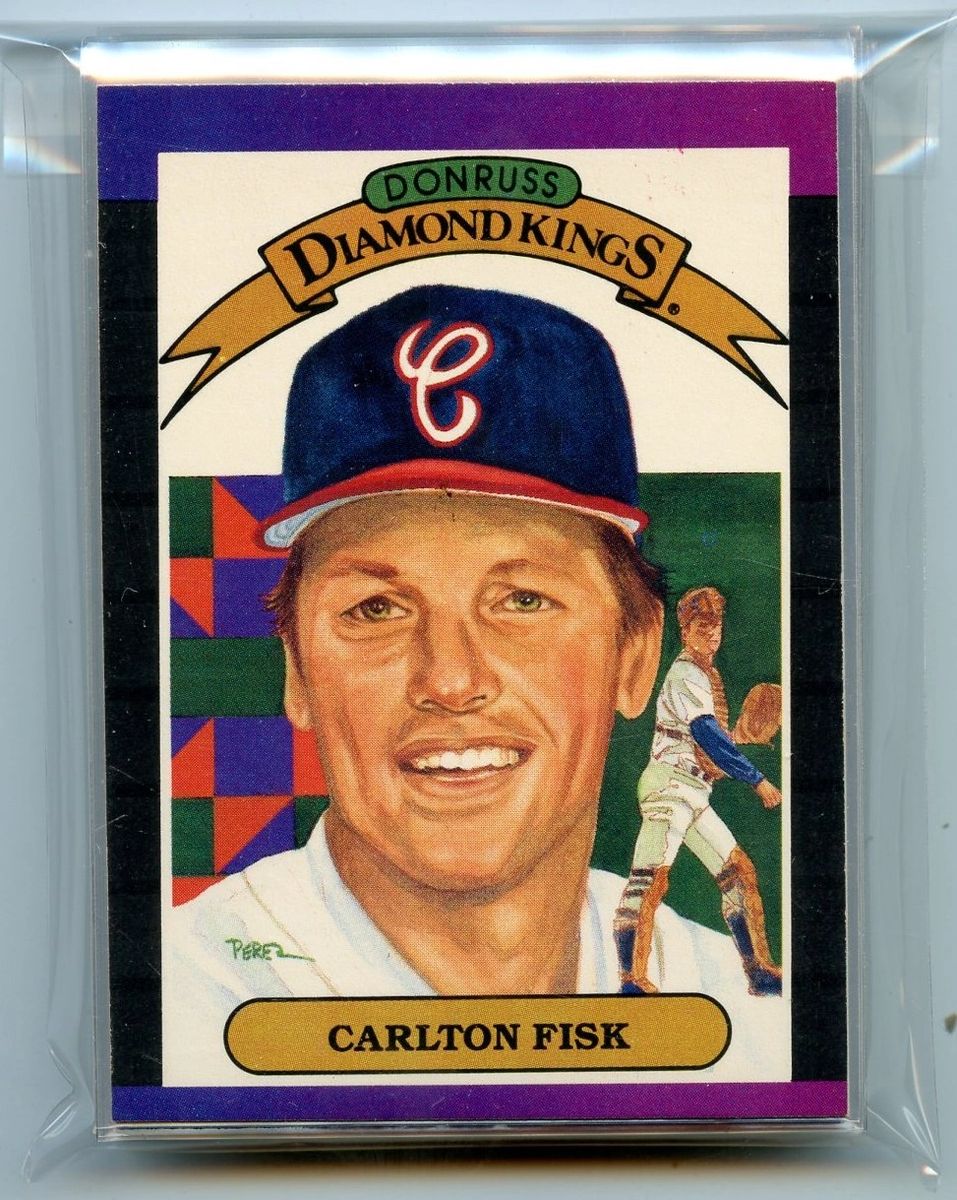 25 DIFFERENT CARLTON FISK BASEBALL CARDS AS PICTURED - READ THE ...