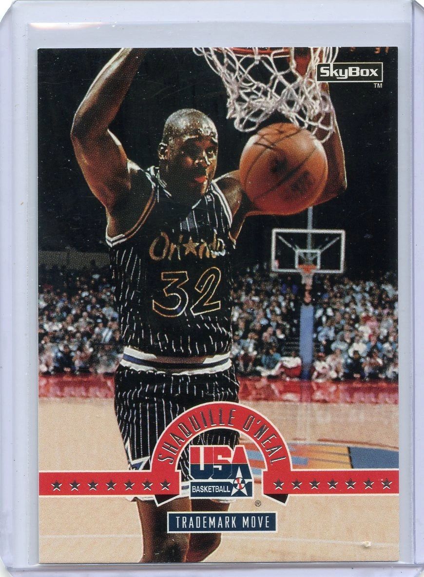 SHAQUILLE ONEAL - MAGIC - BASKETBALL CARD AS PICTURED - A870